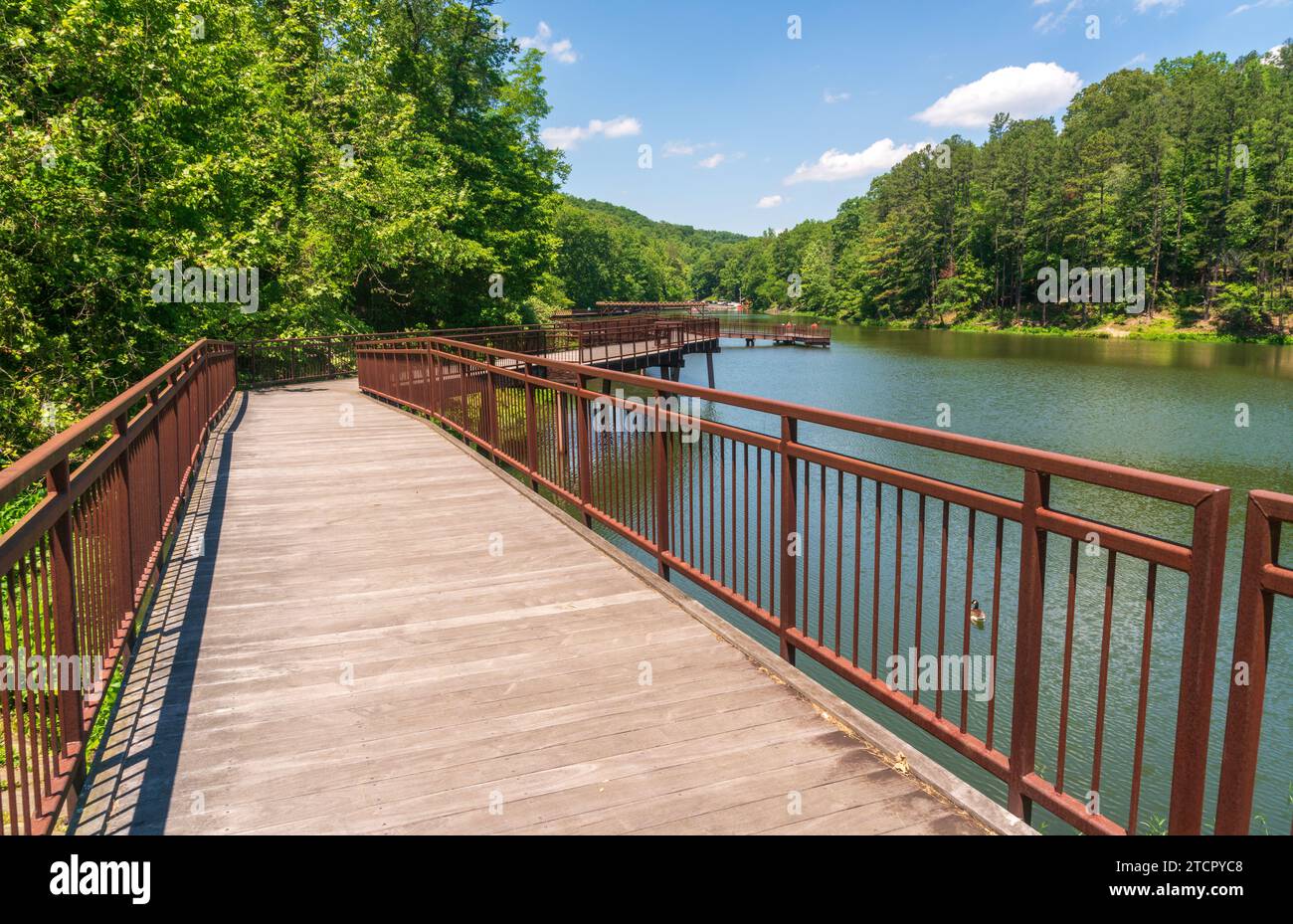 Lake Vesuvius Recreation Area at Wayne National Forest in Ohio Stock ...