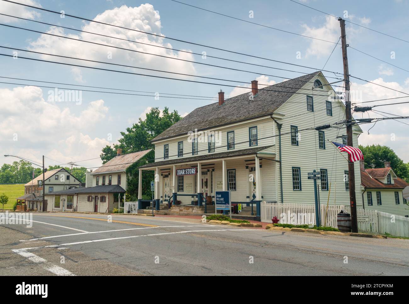 The Historic Zoar Village in Zoar, Ohio, USA Stock Photo - Alamy