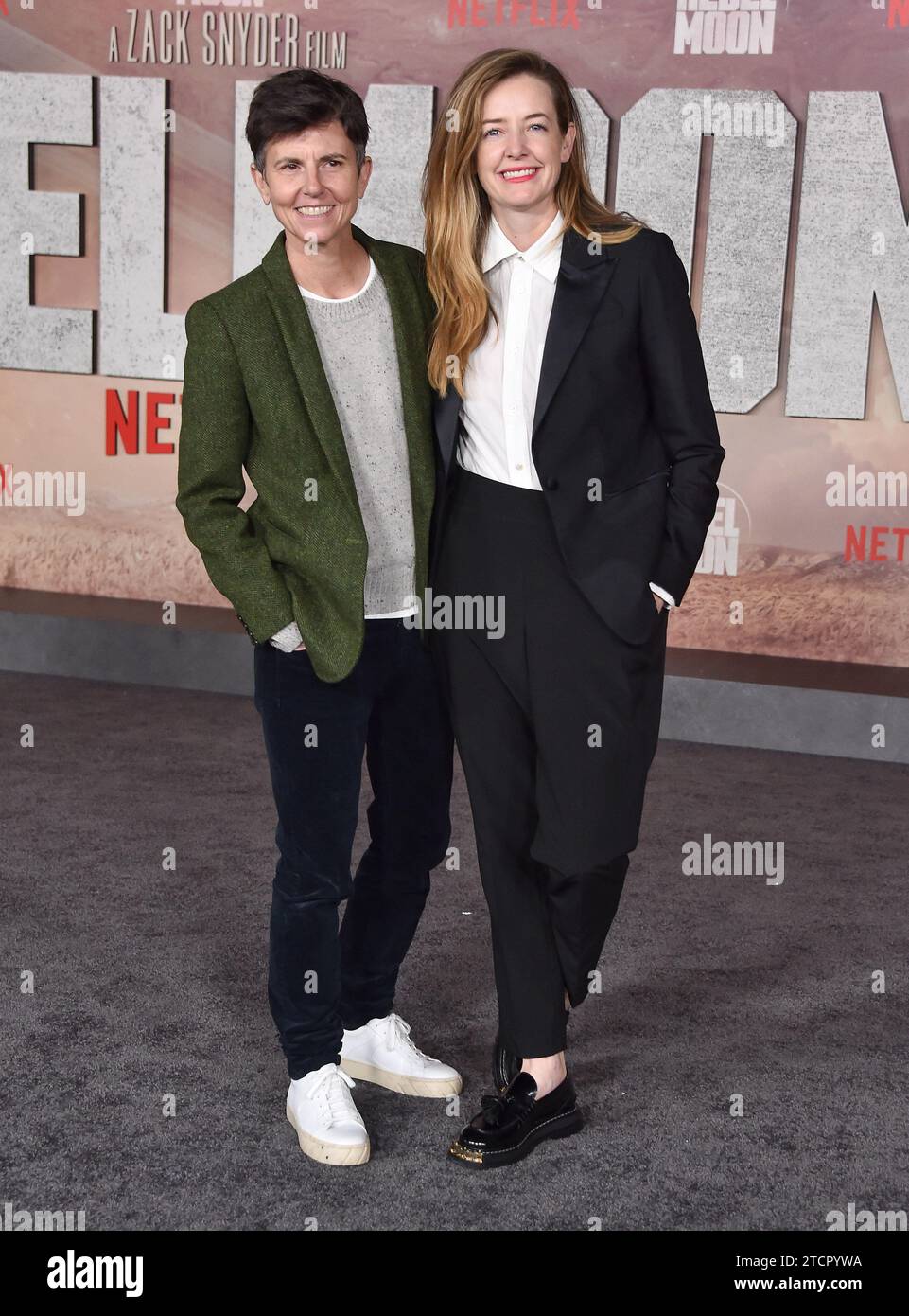 Hollywood, USA. 13th Dec, 2023. Tig Notaro and Stephanie Allynne ...