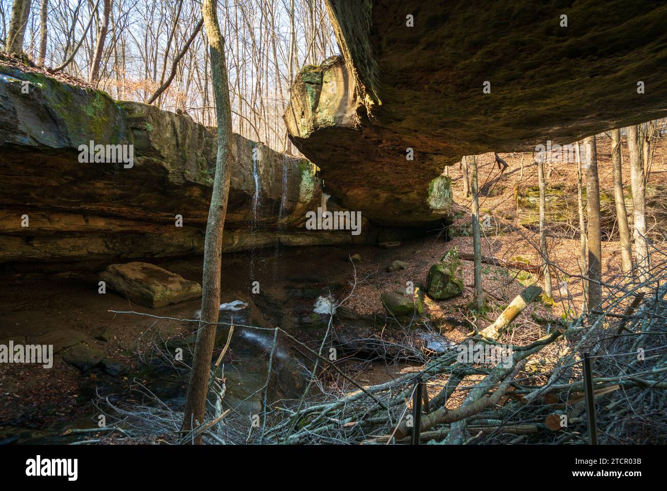The Rockbridge State Nature Preserve in Hocking County, Ohio, United ...