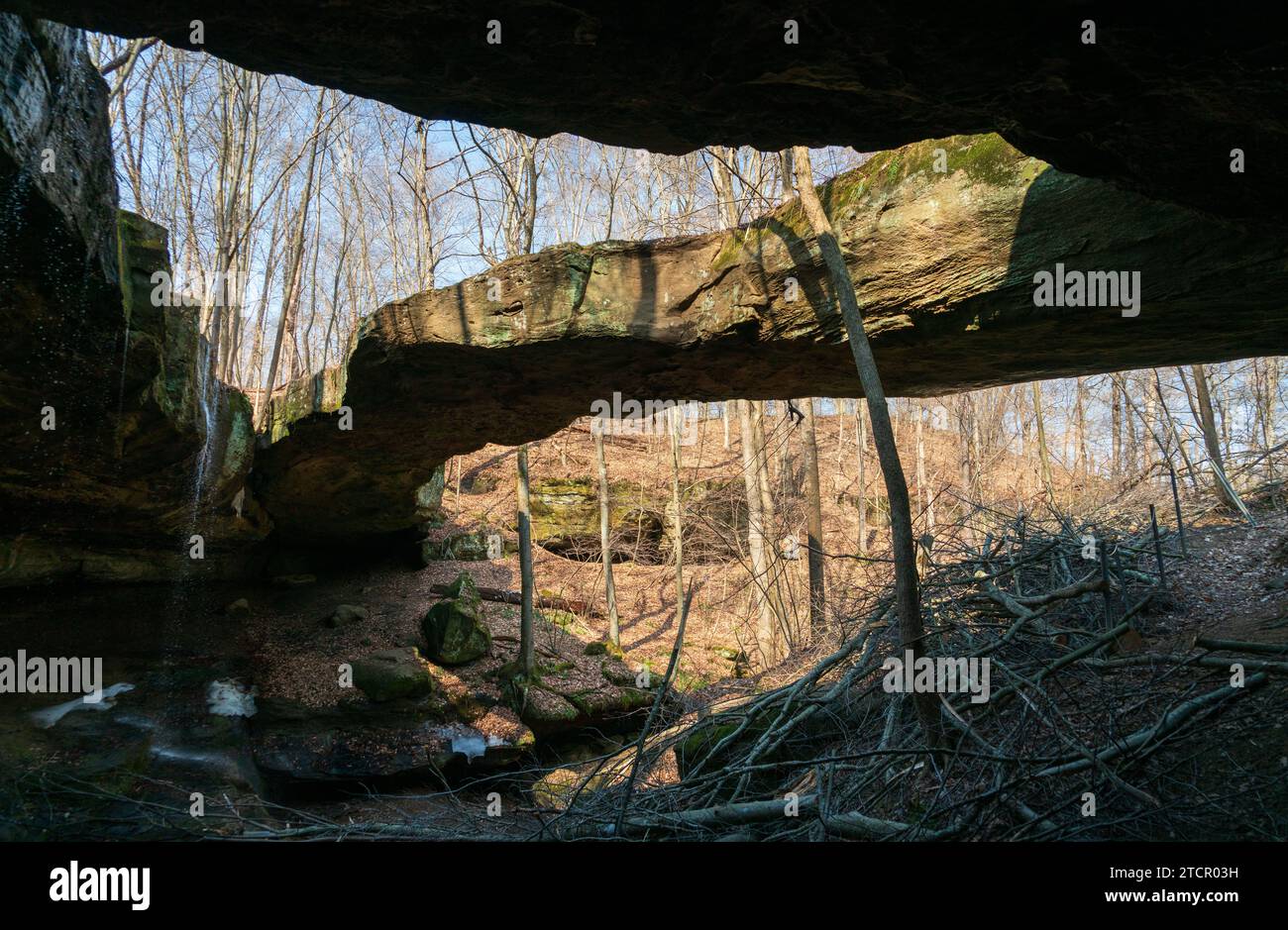 The Rockbridge State Nature Preserve in Hocking County, Ohio, United ...