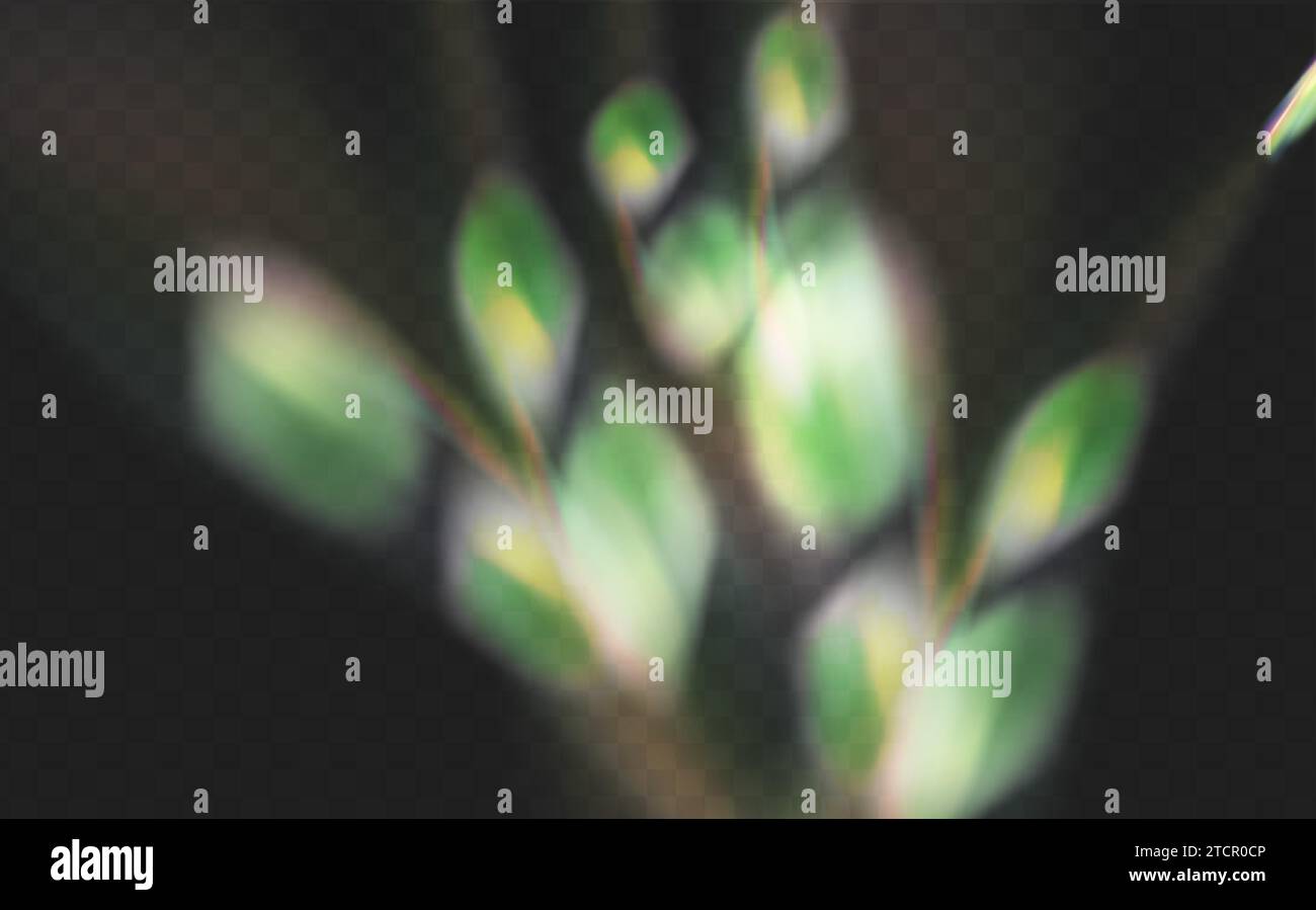 Overlay for backgrounds. Triangular prism concept. A set of colorful ...