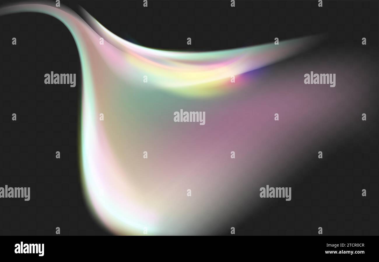 Overlay for backgrounds. Triangular prism concept. A set of colorful ...