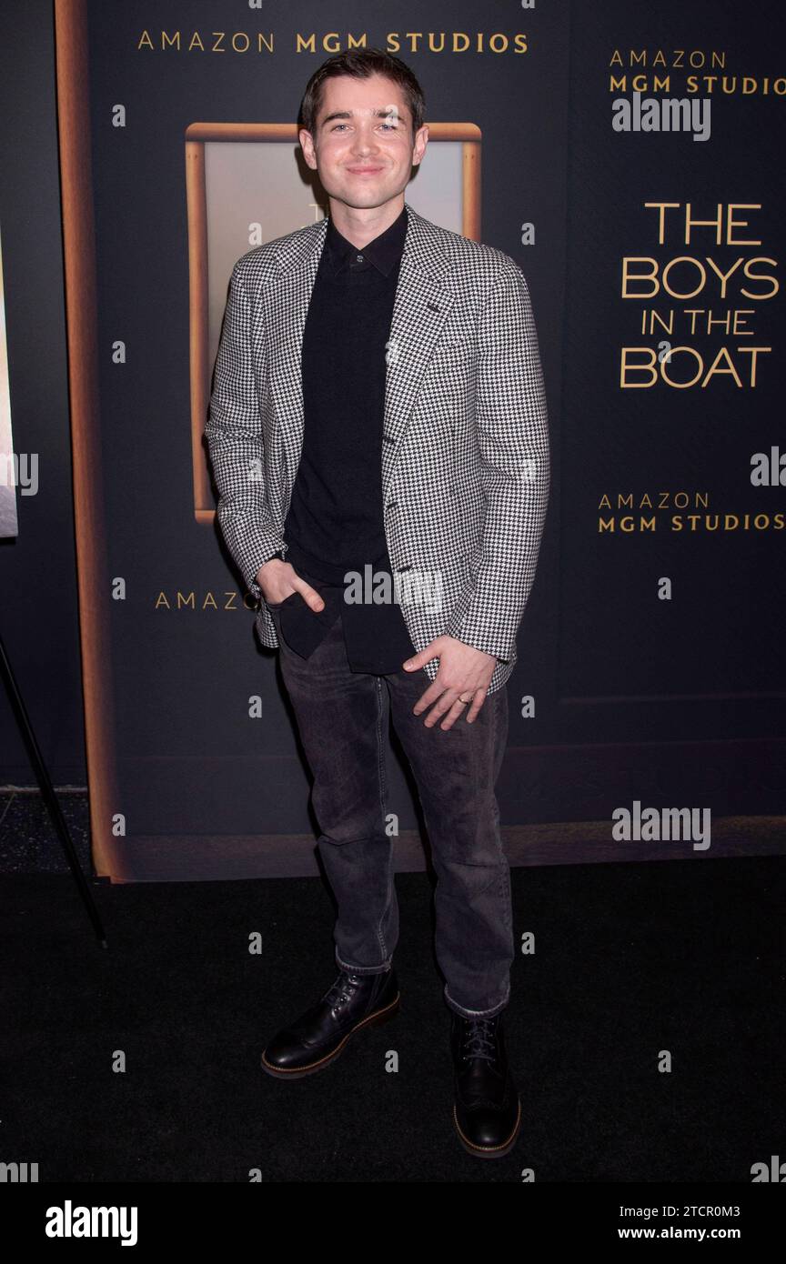 Luke Slattery beim Specal Screeing des Kinofilms The Boys in the Boat ...