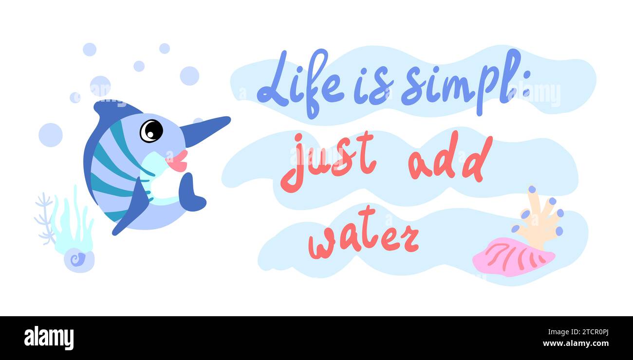 Just add water Stock Vector Images - Alamy