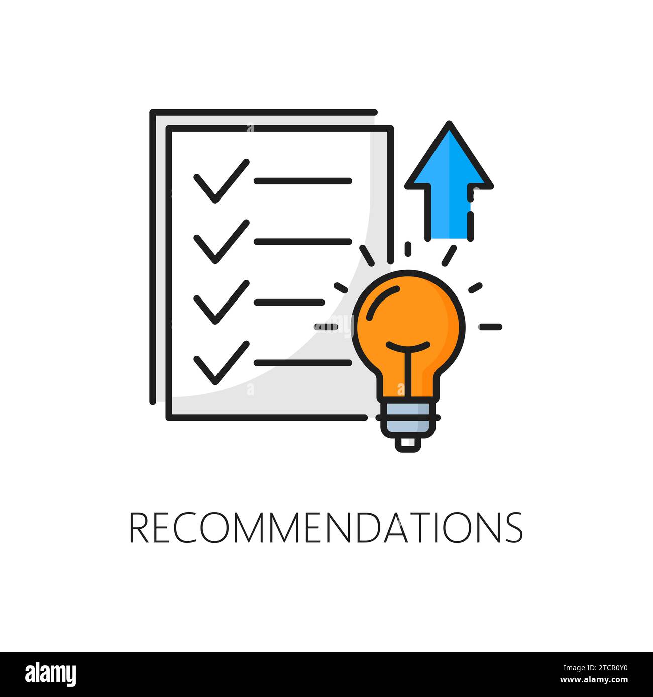 Recommendations. Web audit icon. Web data report, SEO performance audit ...