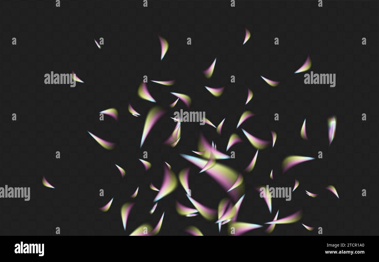 Overlay for backgrounds. Triangular prism concept. A set of colorful ...