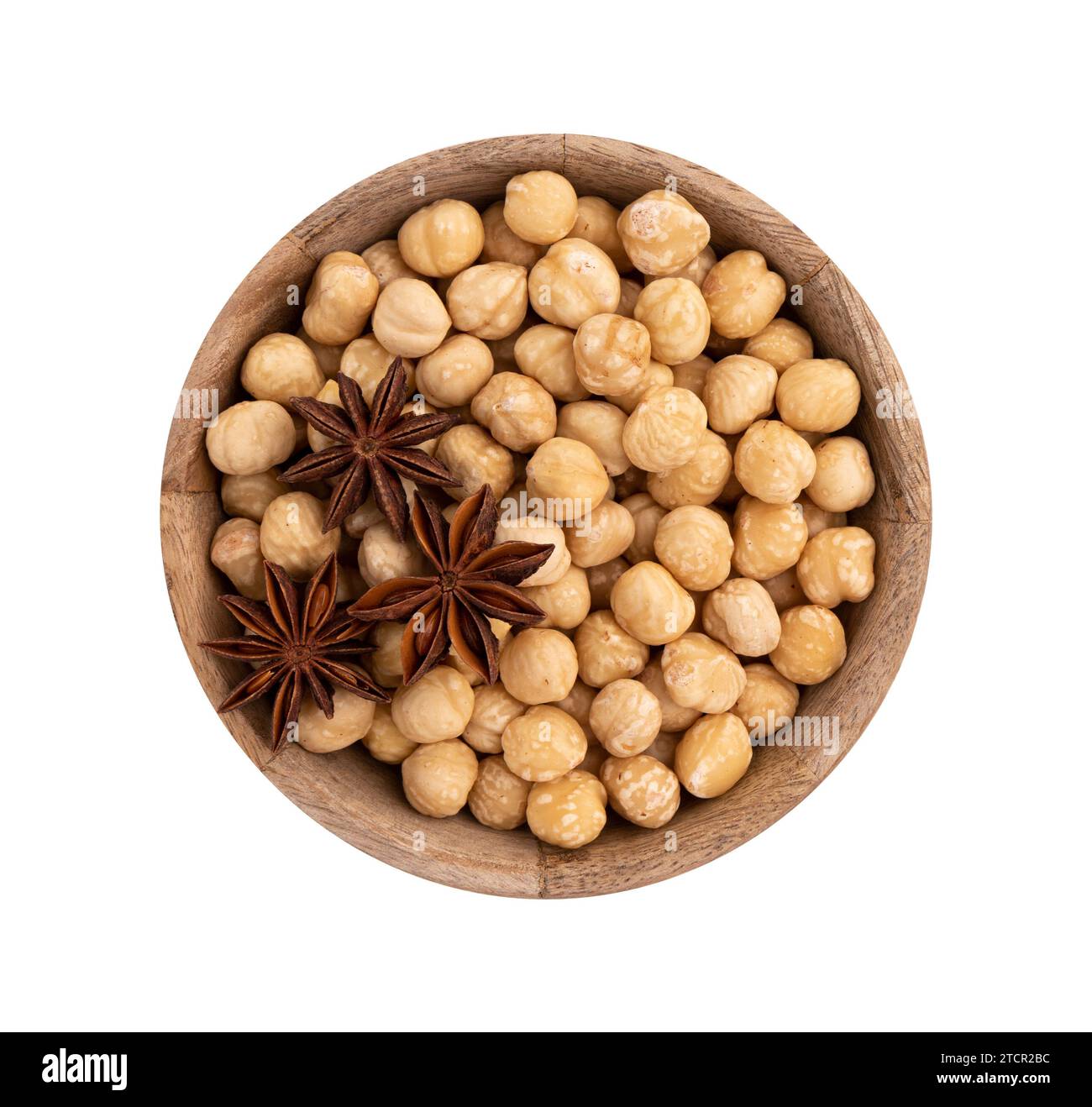 Hazelnuts closeup photo Cut Out Stock Images & Pictures - Alamy