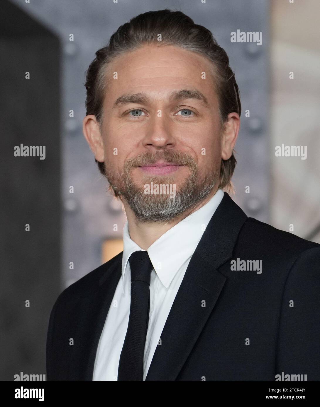 Los Angeles, USA. 13th Dec, 2023. Charlie Hunnam arrives at the Netflix ...