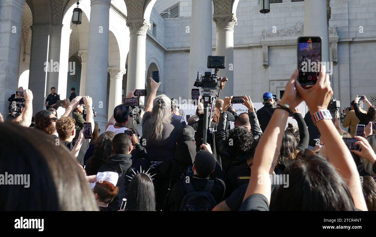 Los Angeles, California, USA 13th December 2023 Musician/Singers Dave ...