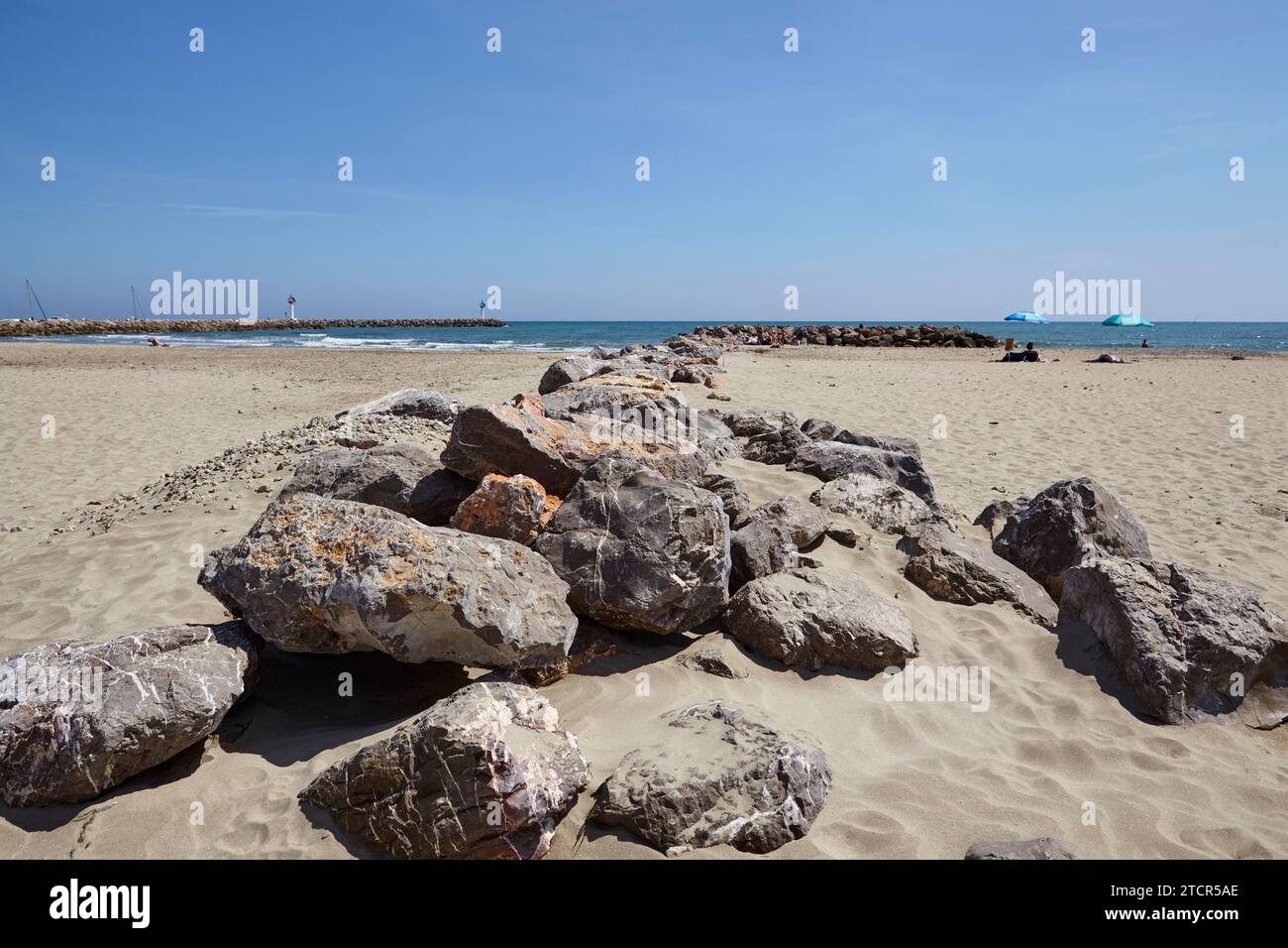 Beach herault france hi-res stock photography and images - Alamy