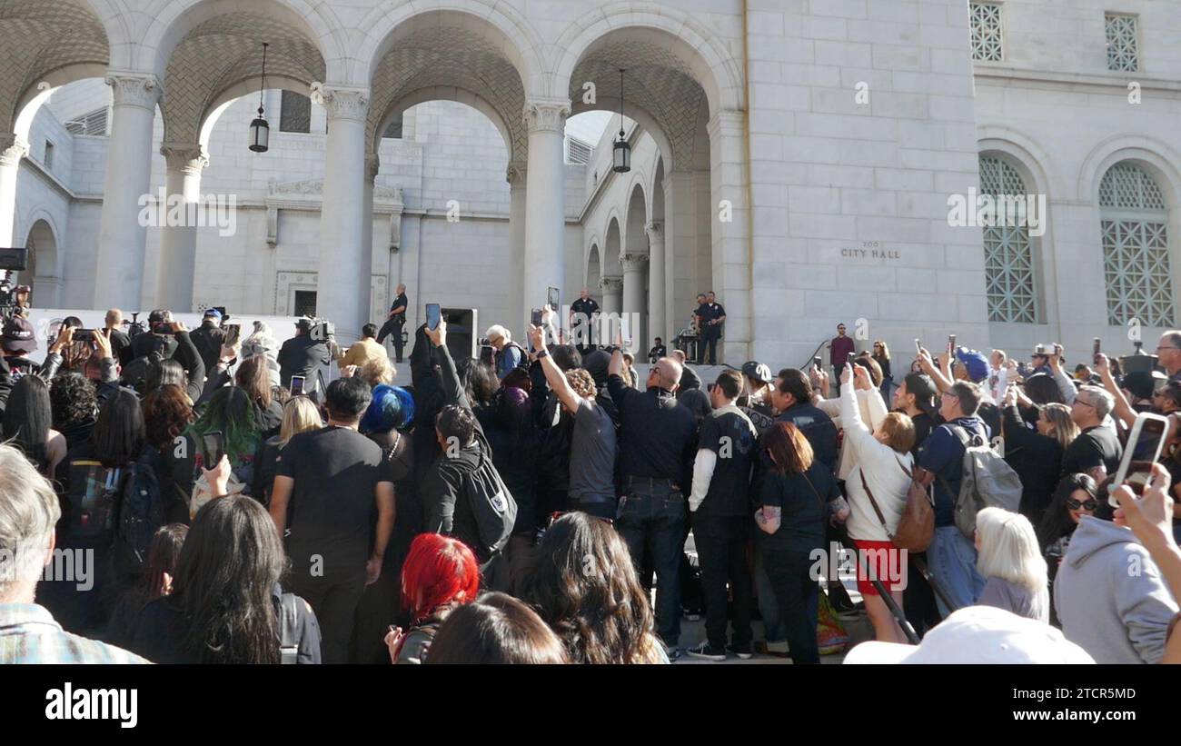 Los Angeles, California, USA 13th December 2023 Musician/Singers Dave ...