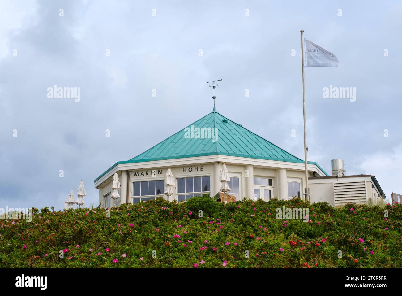 Historic building Marienhöhe, Norderney island Stock Photo - Alamy