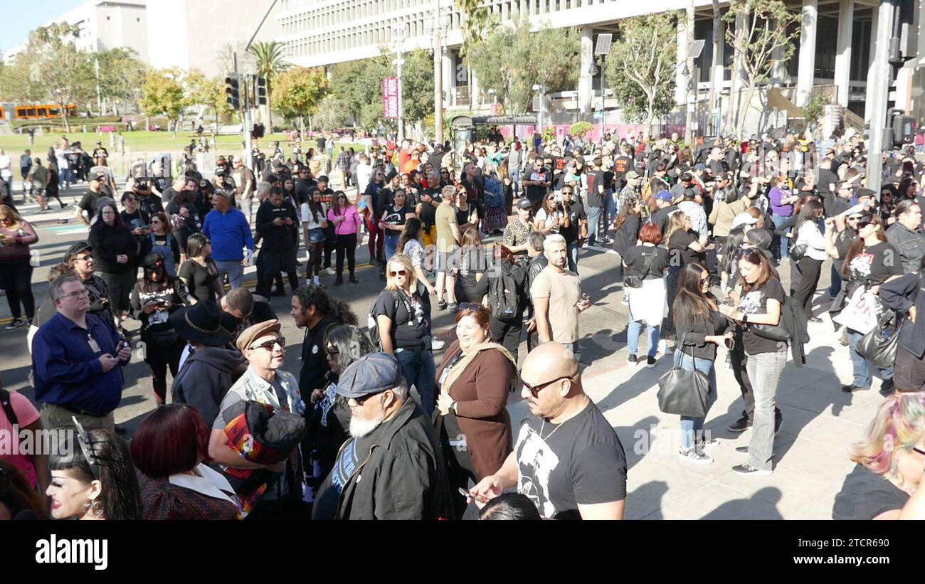 Los Angeles, California, USA 13th December 2023 Fans attend Musician ...