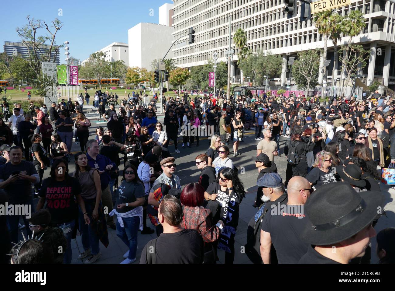 Los Angeles, California, USA 13th December 2023 Fans attend Musician ...