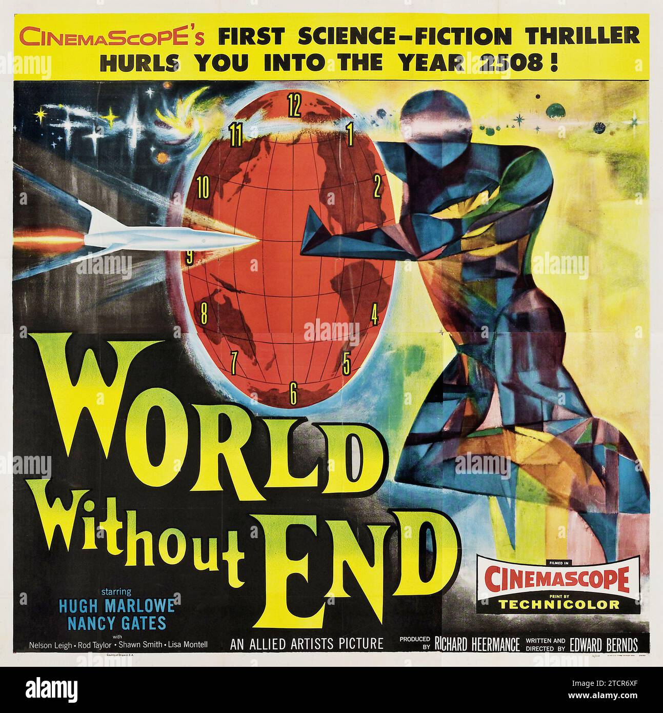 World without End (Allied Artists, 1956) Science-Fiction movie poster ...