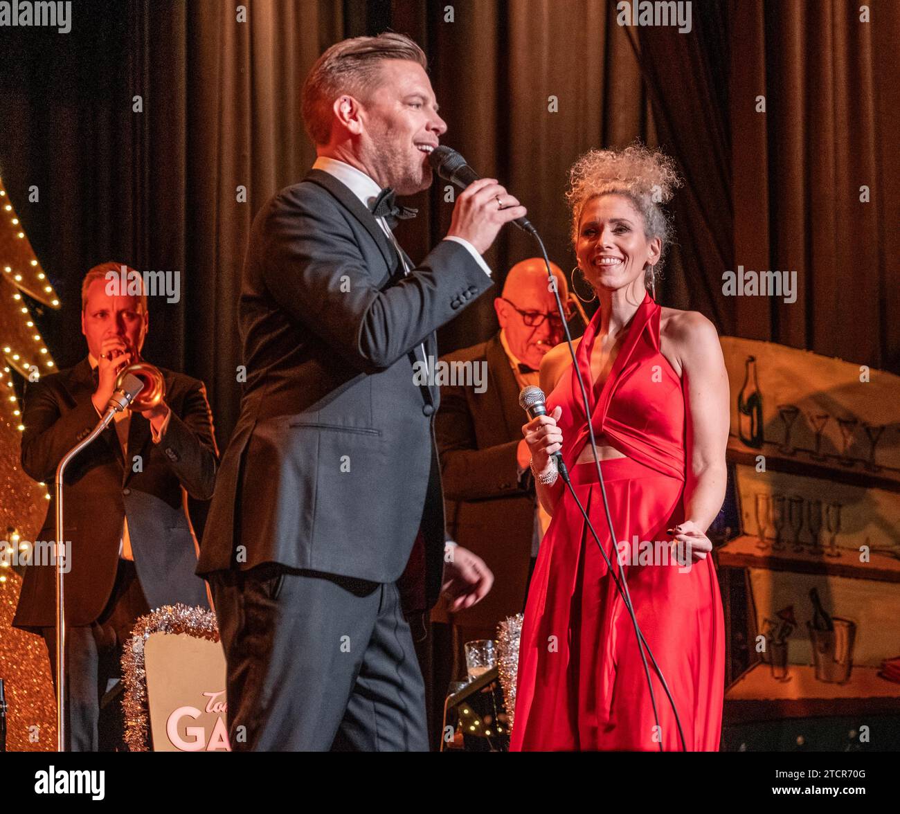 Germany, BAden-Wuerttemberg, Eislingen, civic hall, Tom Gaebel ...