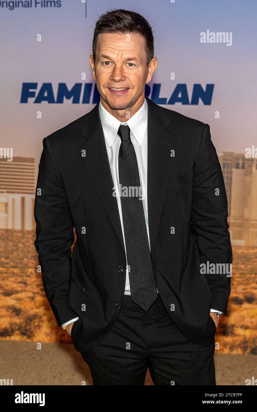 Las Vegas, USA. 13th Dec, 2023. Mark Wahlberg, actor and producer ...