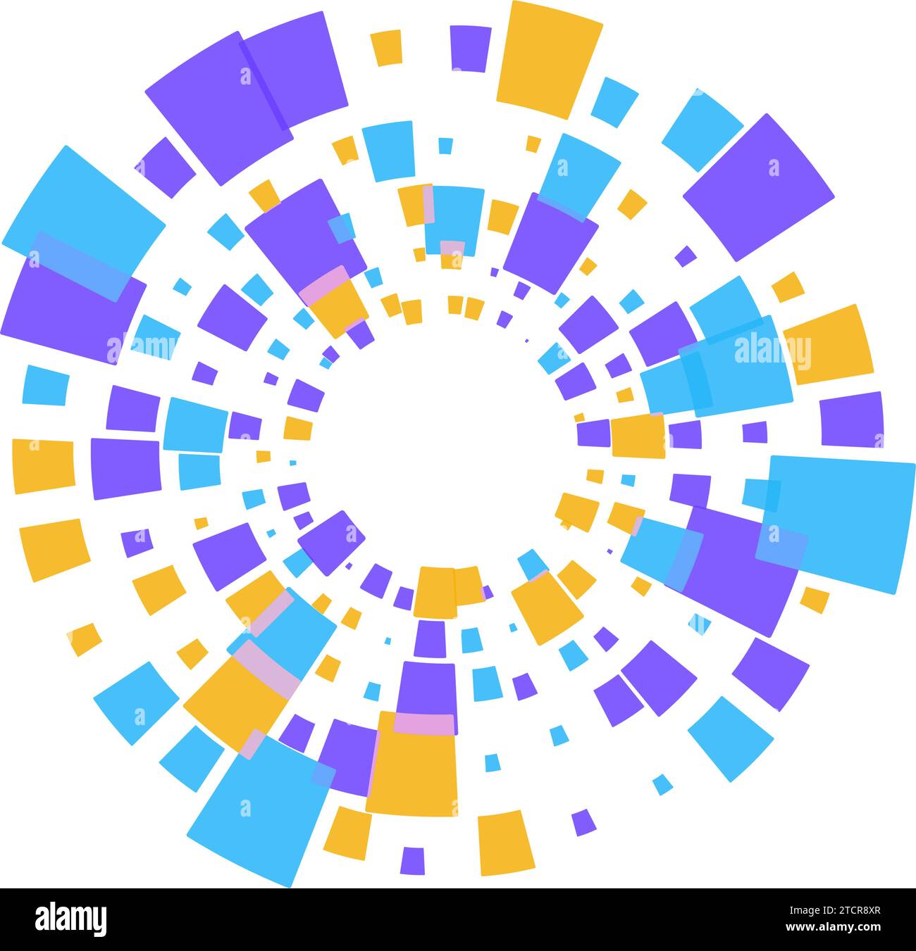Hi tech particles background Stock Vector Images - Alamy