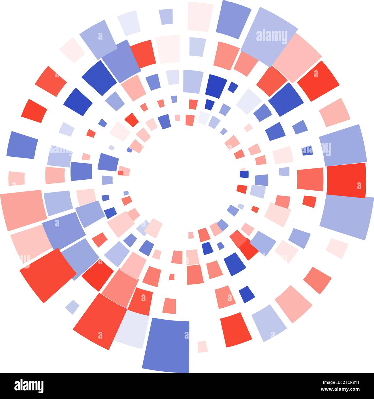 Abstract geometric colorful circular background element. Circular frame ...
