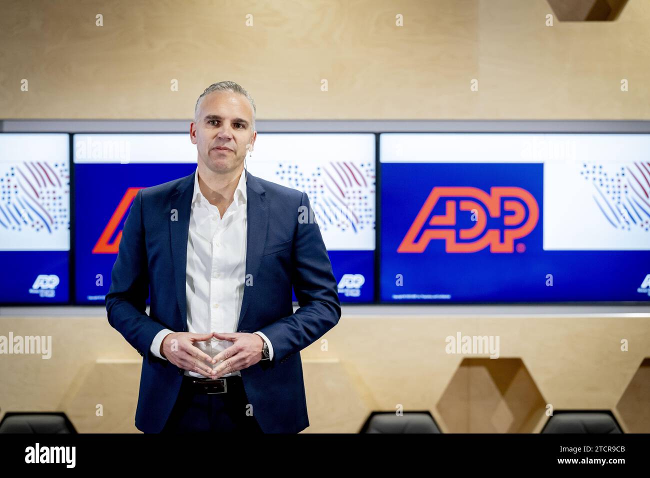 CAPELLE AAN DEN IJSSEL - Board member Mark Hax during an ADP press ...
