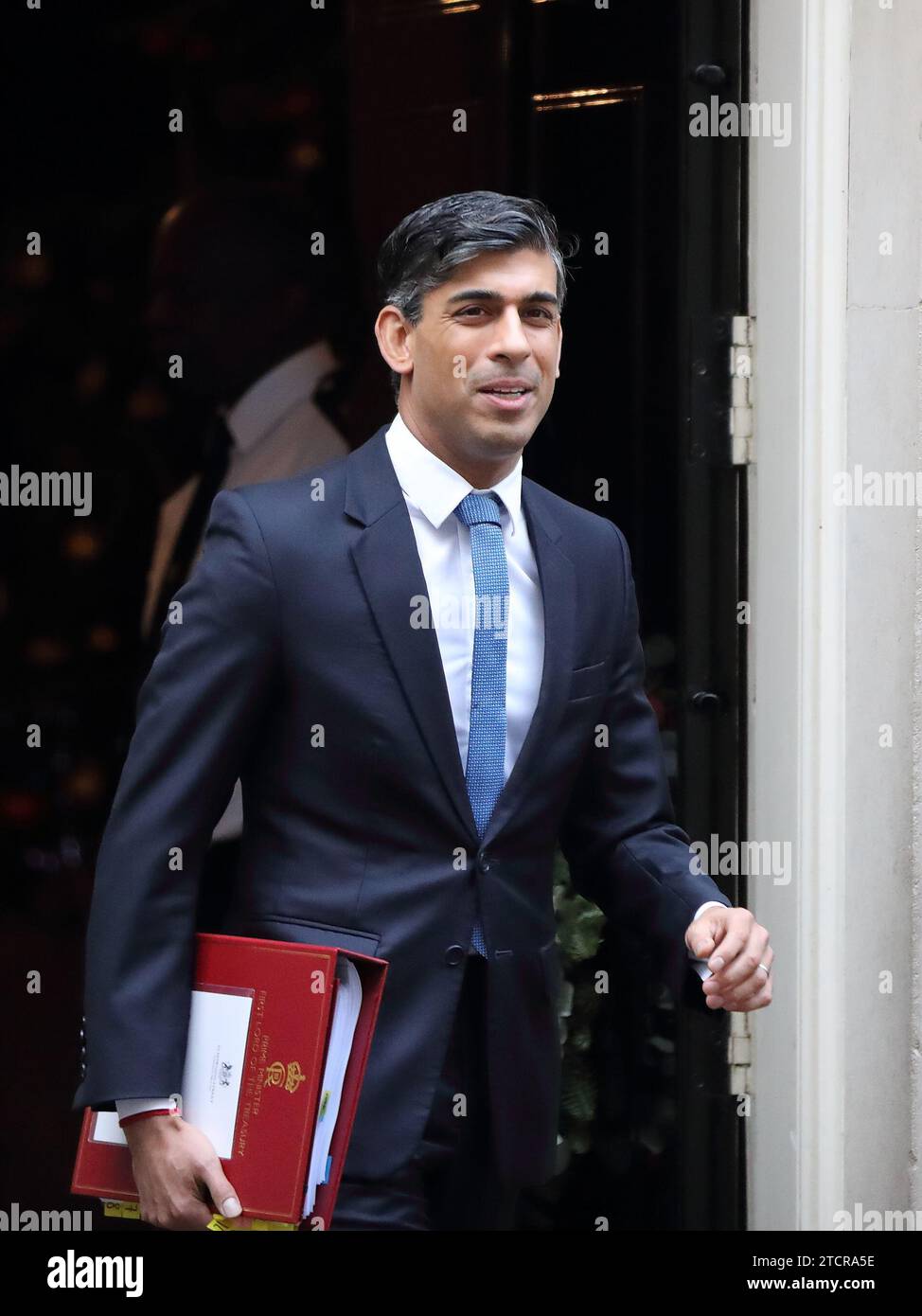 London, UK, 13th December 2023, British Prime Minister Rishi Sunak leaves No 10 Downing Street ...