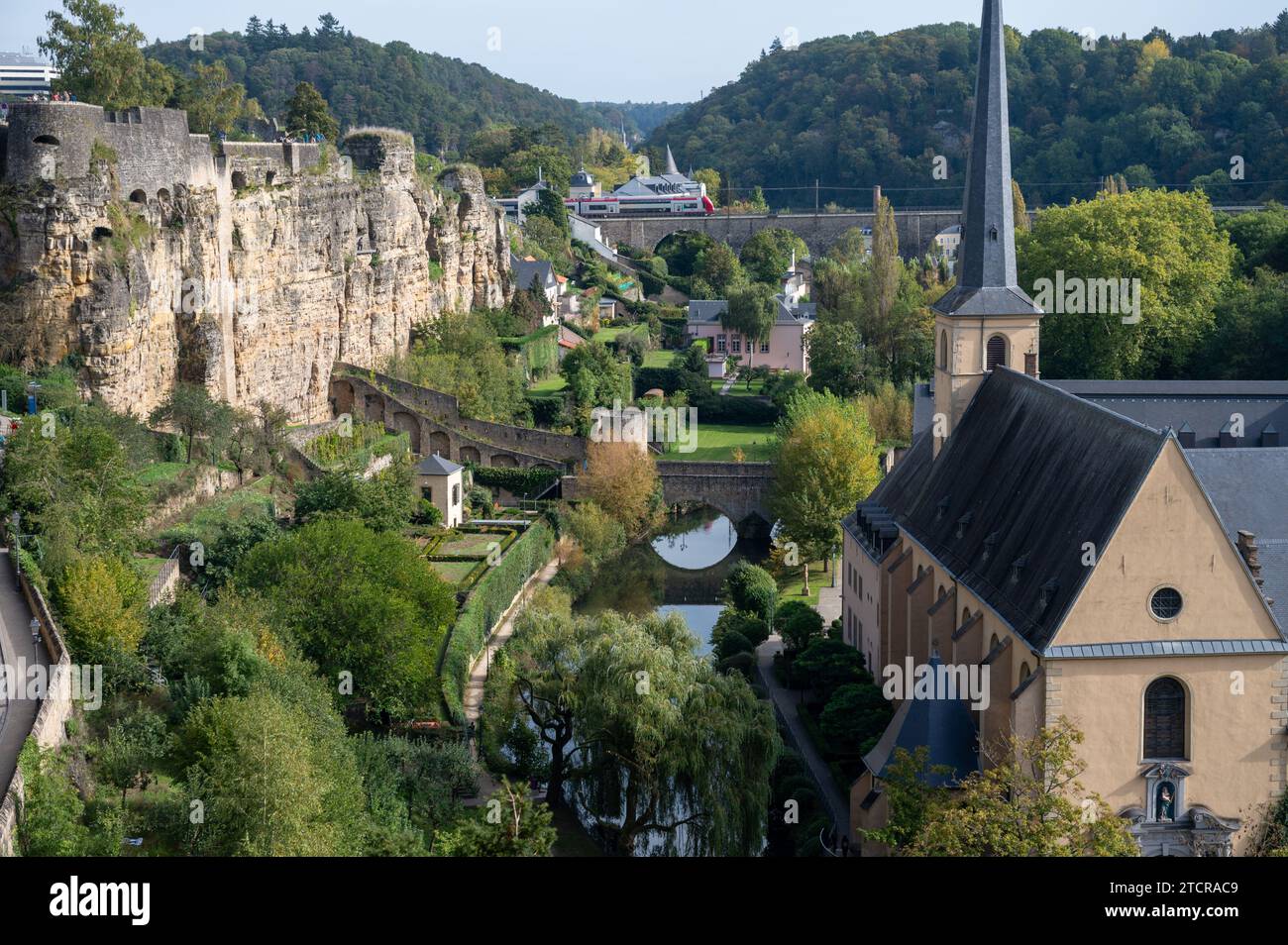 Views of Luxembourg or Luxembourg City capital city of Luxembourg ...