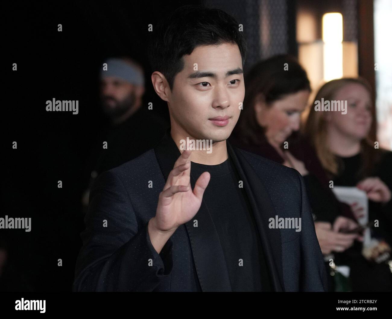 Los Angeles, USA. 13th Dec, 2023. Byeong Kyu Cho arrives at the Netflix ...