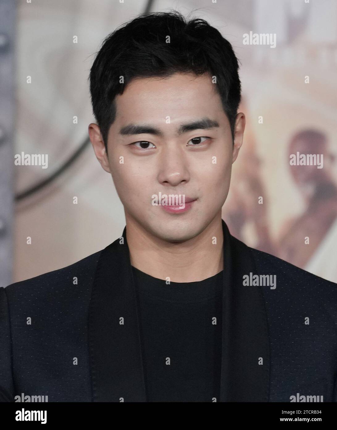 Los Angeles, USA. 13th Dec, 2023. Byeong Kyu Cho arrives at the Netflix ...