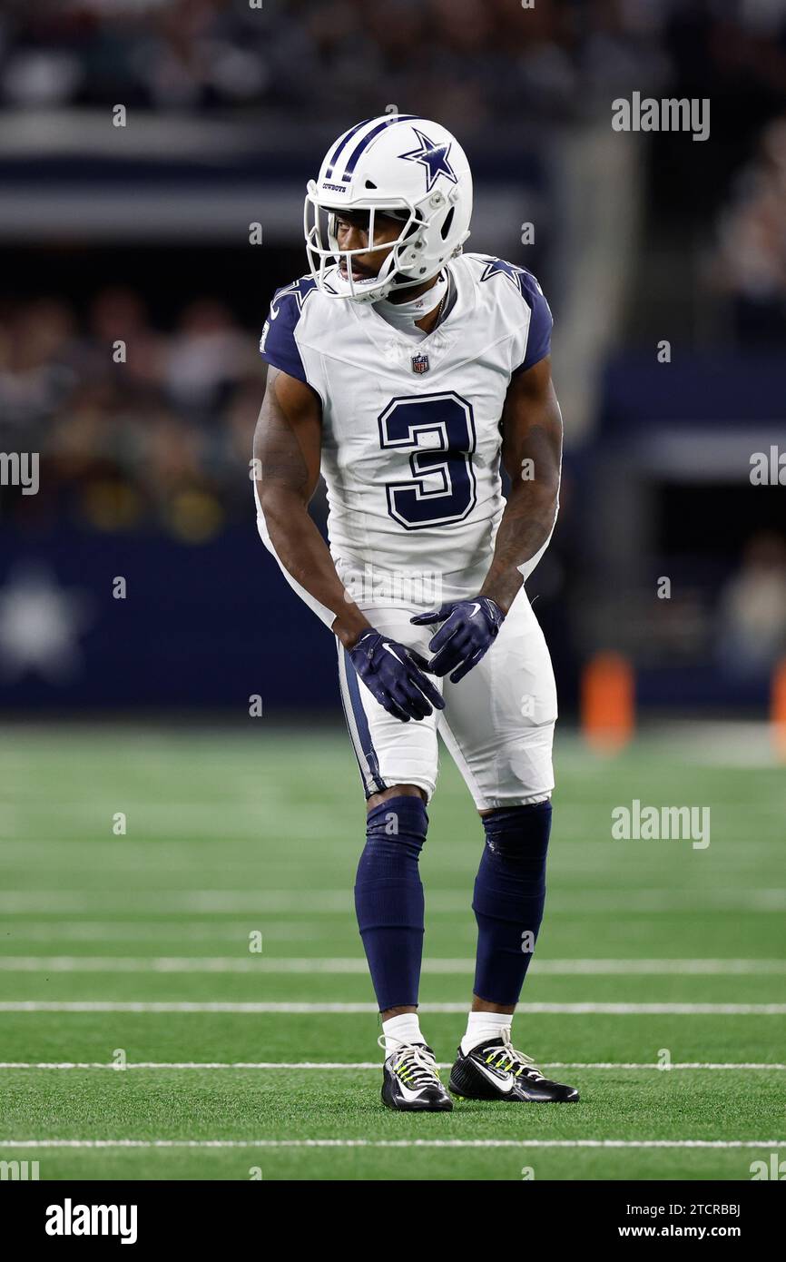 Dallas Cowboys wide receiver Brandin Cooks (3) lines up for the snap ...