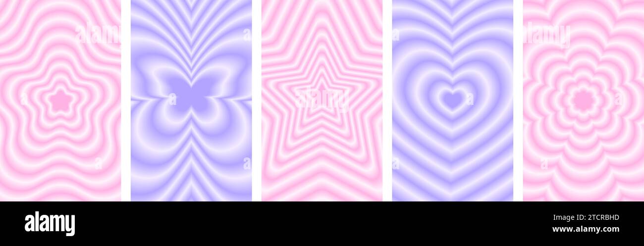 Y2k design trend hi-res stock photography and images - Alamy