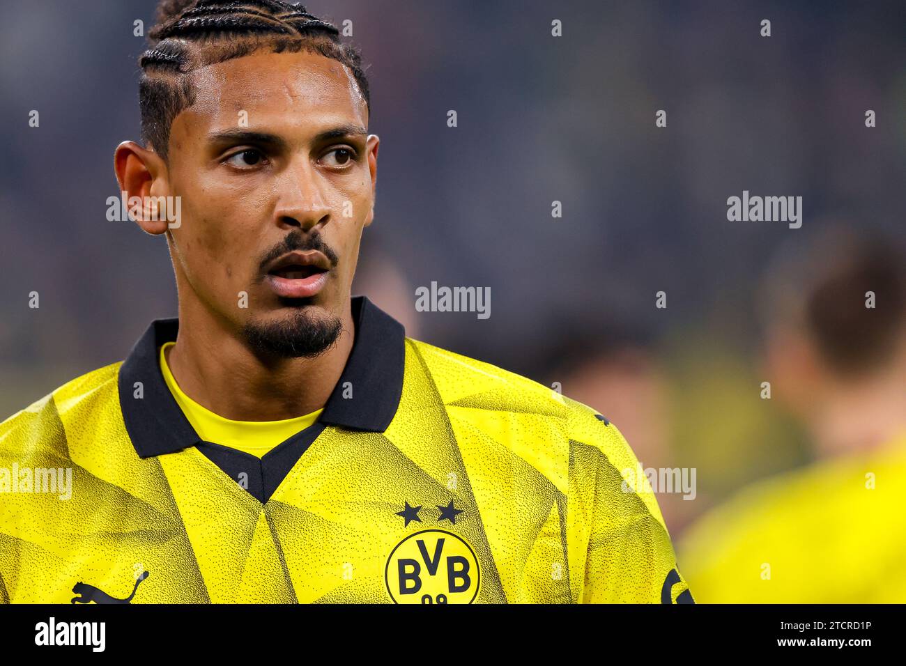 DORTMUND, GERMANY - DECEMBER 13: Sebastien Haller (Borussia Dortmund ...