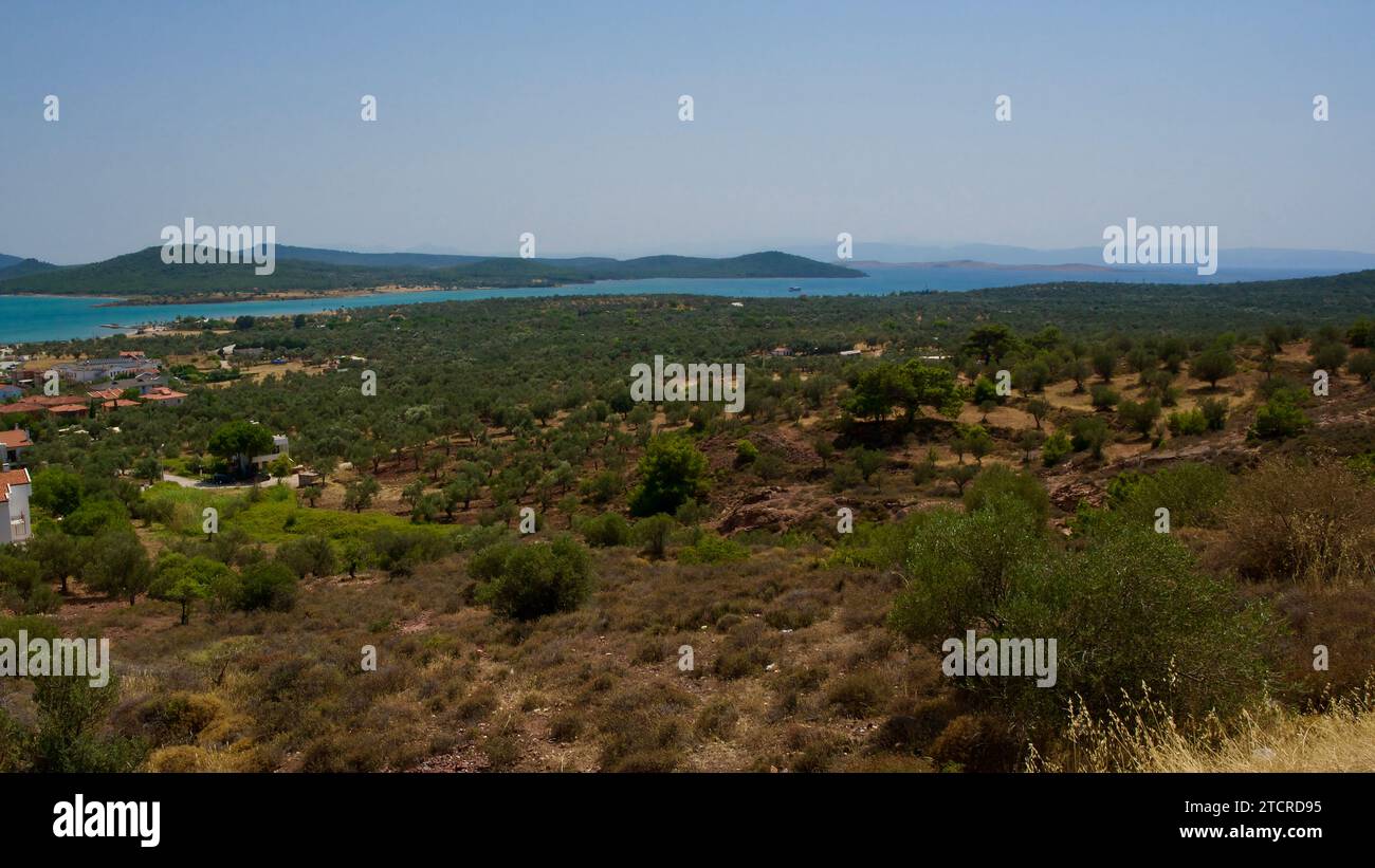 Ayvalik, Ayvalık district and Cunda ( Alibey ) island, located on the ...