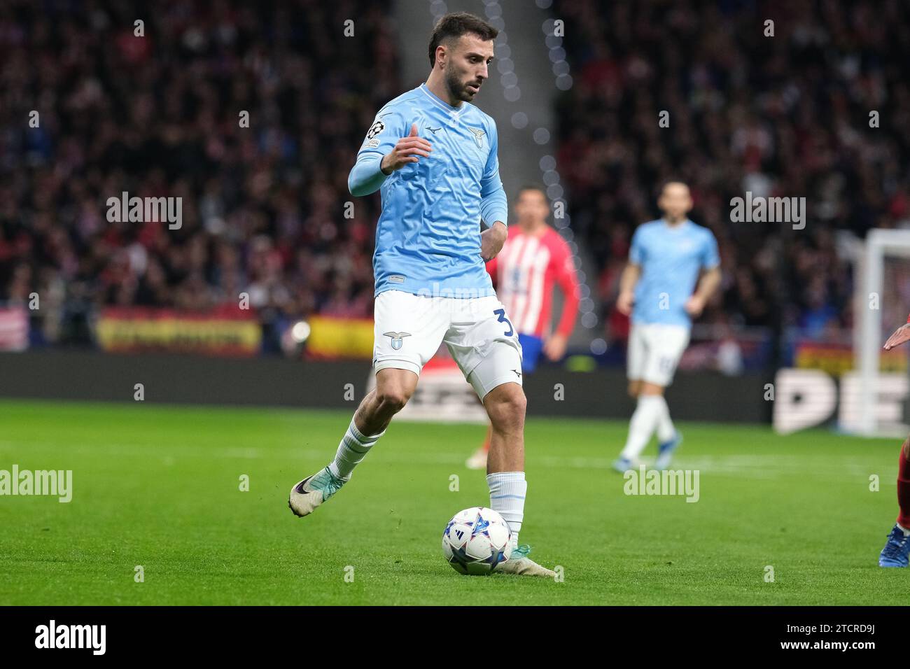 Mario Gila of SS Lazio during the UEFA Champions League Atletico de ...