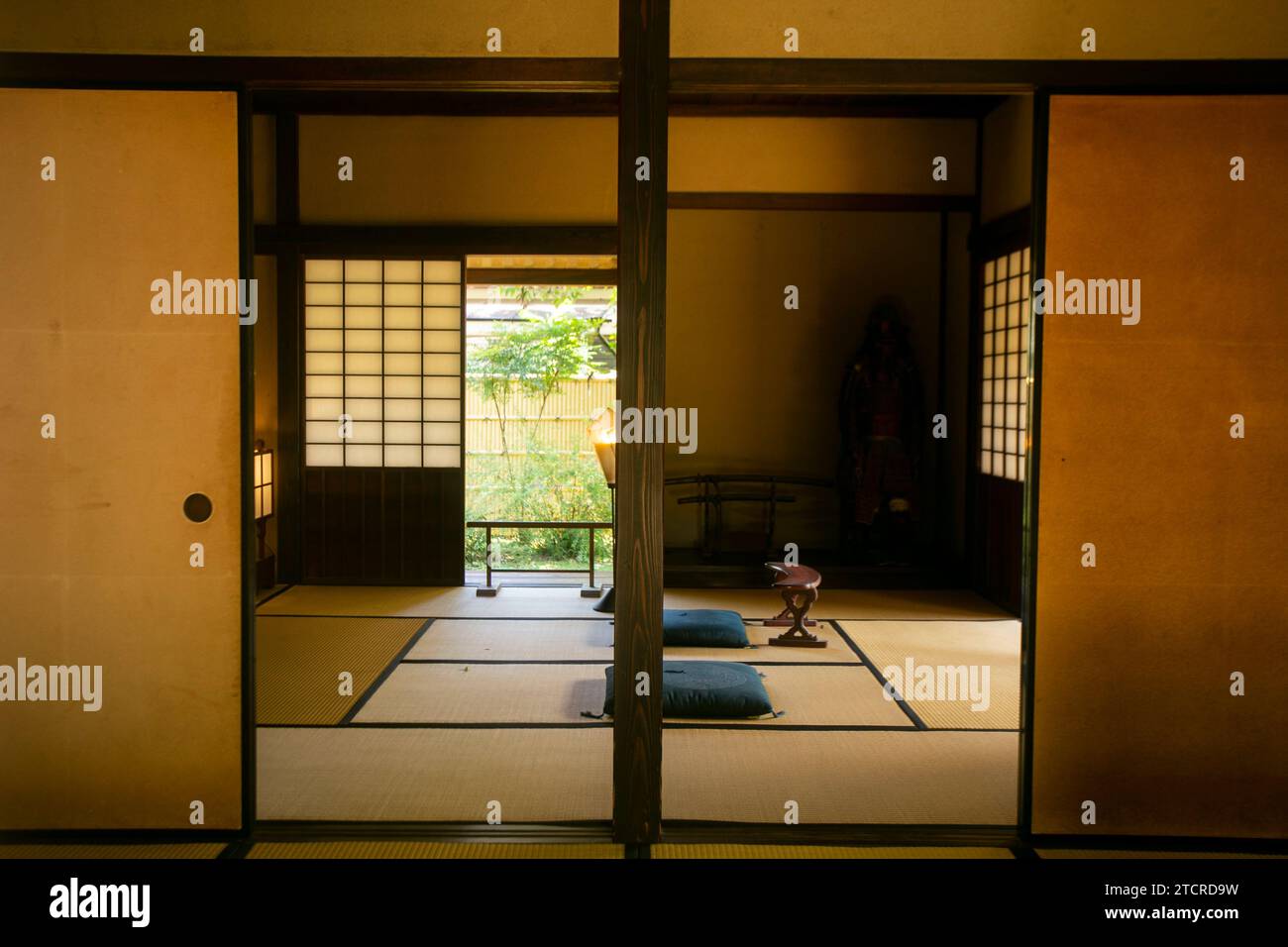Old Samurai residence from Edo period and inhabited by samurai of the ...
