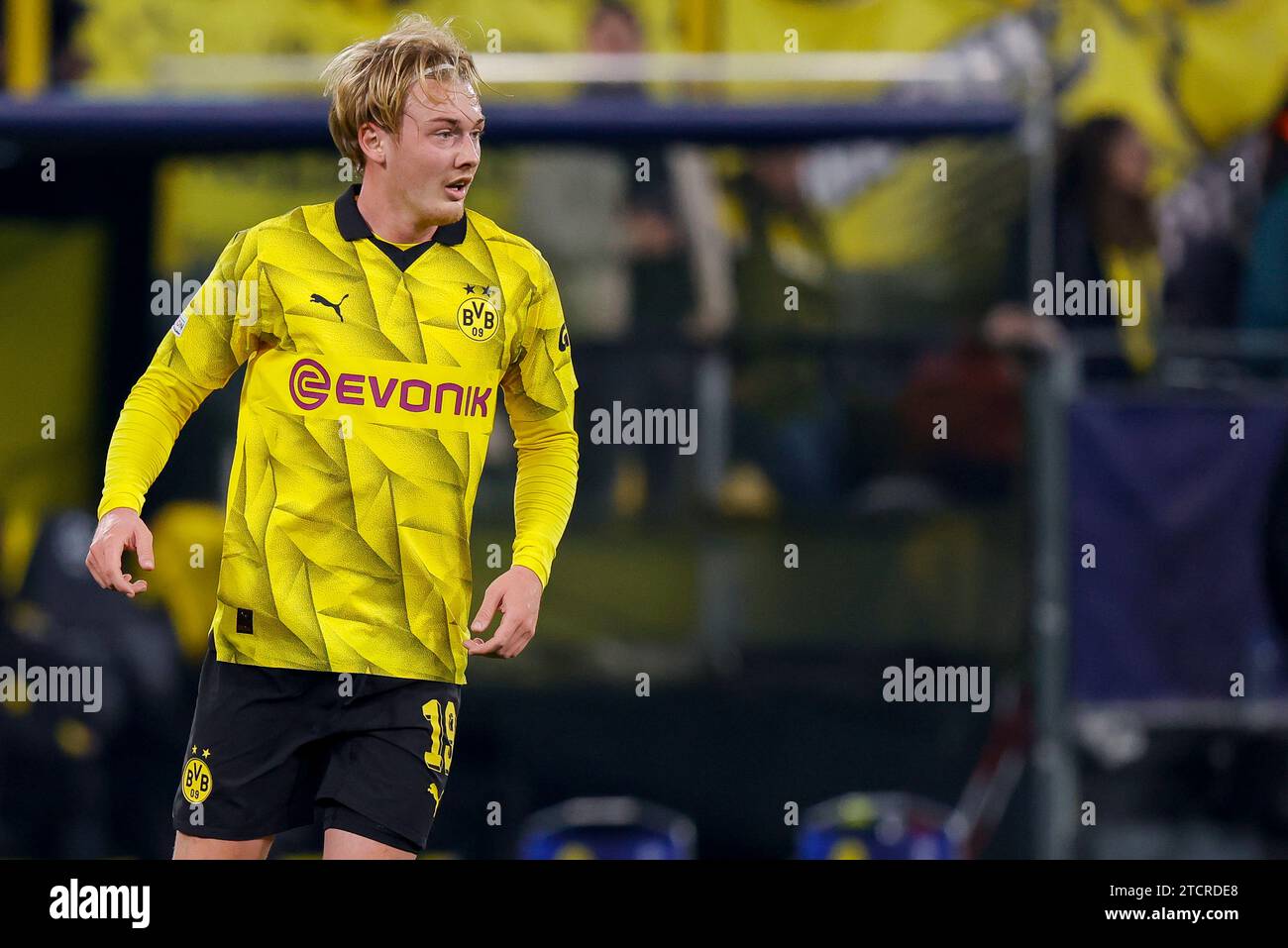 DORTMUND, GERMANY - DECEMBER 13: Julian Brandt (Borussia Dortmund ...