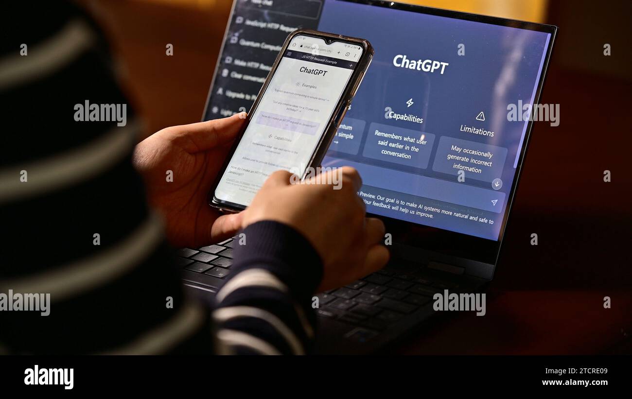 Chatgpt person hi-res stock photography and images - Alamy