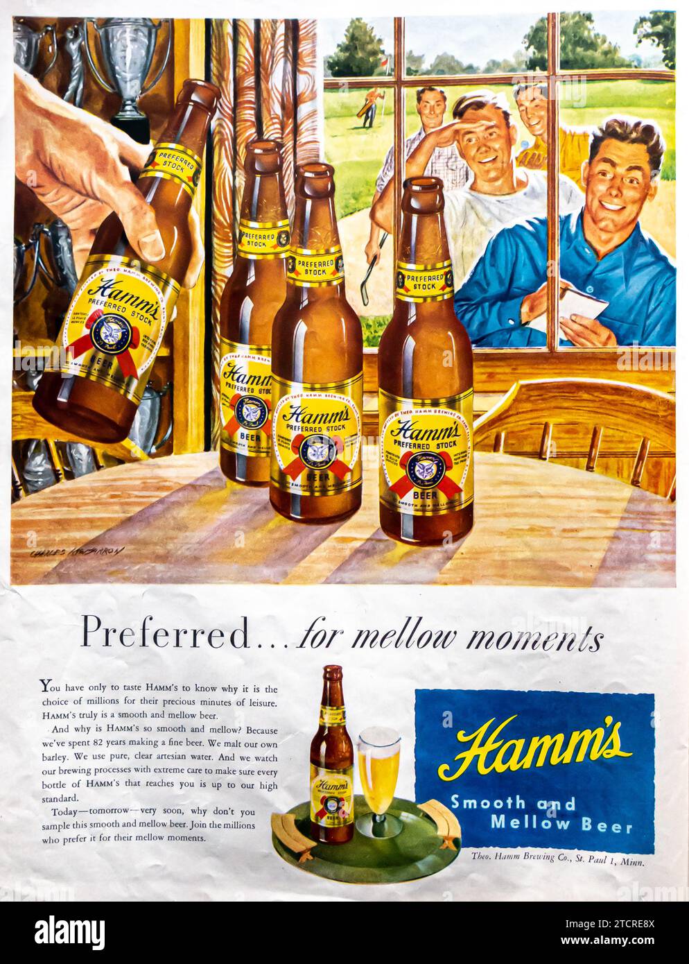Hamm beer hi-res stock photography and images - Alamy