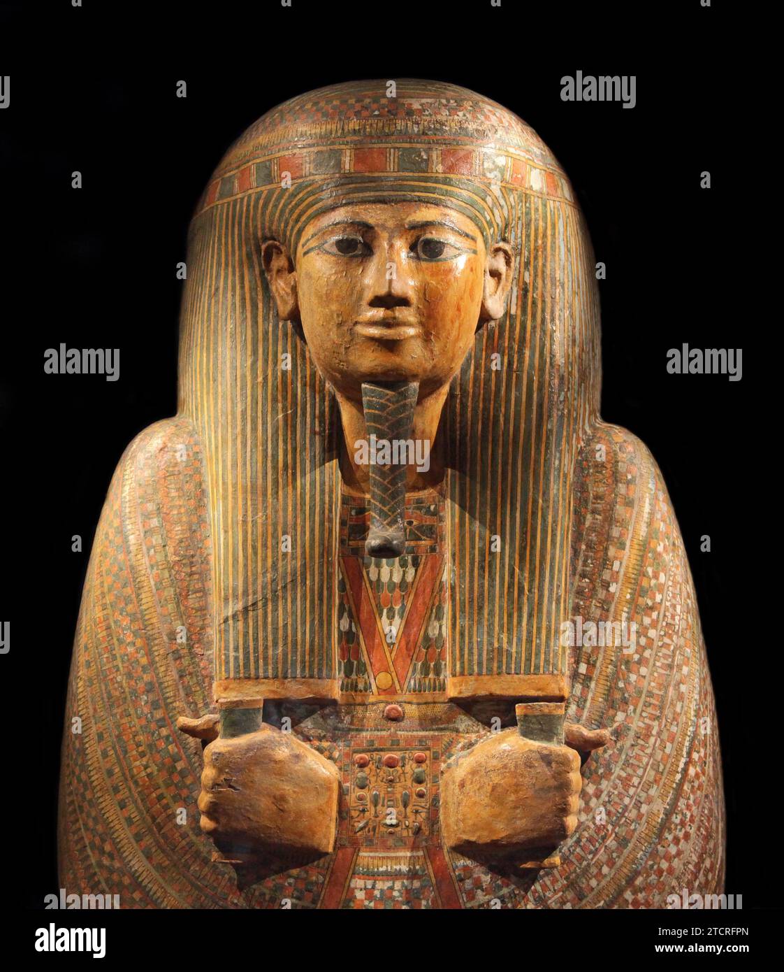 Anchefenchonsoe Outer Coffin.22th Dynasty (c.950-900 BC ) Wood.Thebes ...