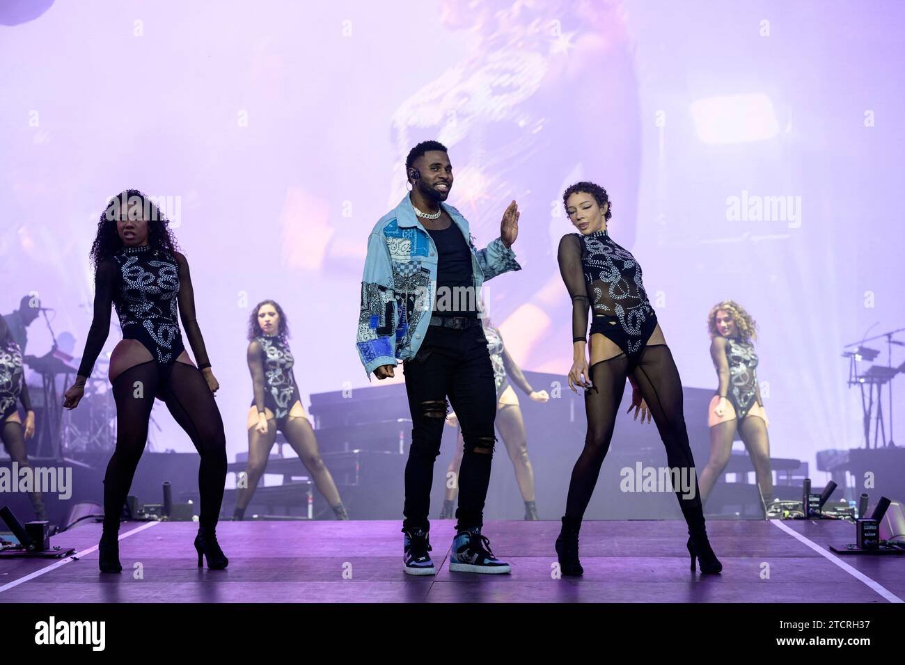 Jason Darulo beim Super Bloom Festival im Olympiapark, München 3.09. ...