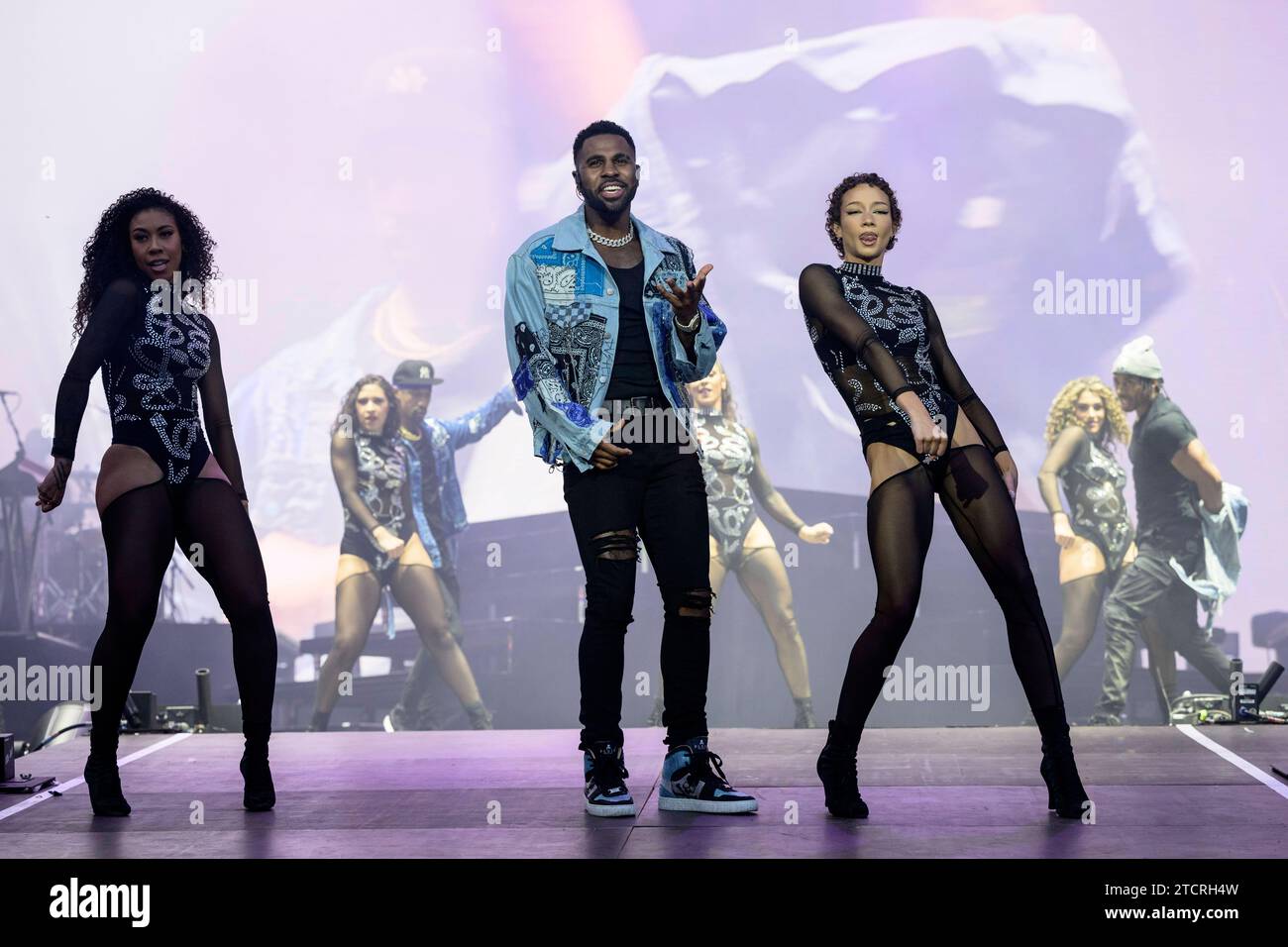 Jason Darulo beim Super Bloom Festival im Olympiapark, München 3.09. ...