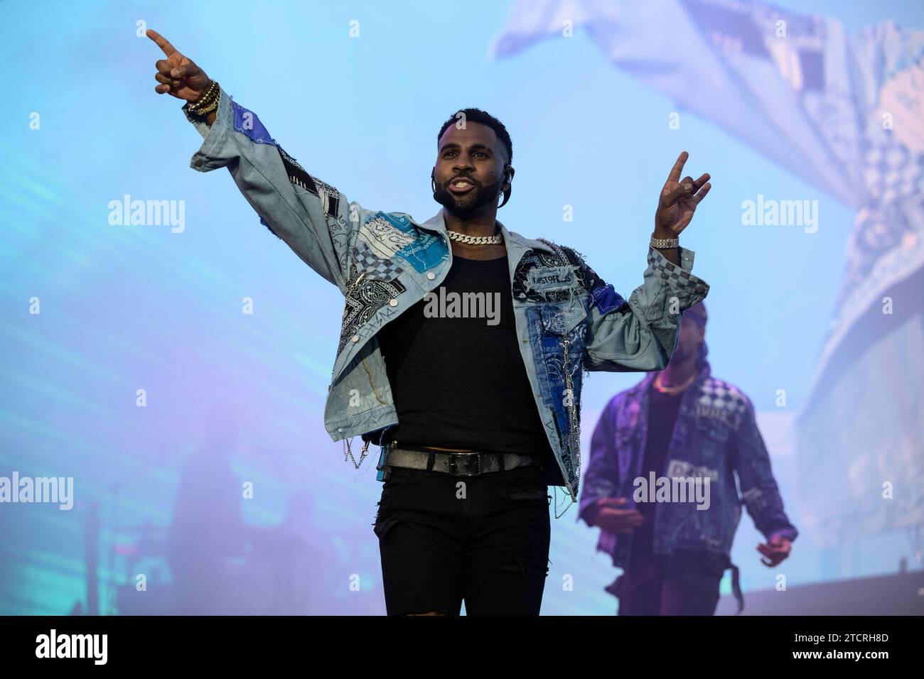 Jason Darulo beim Super Bloom Festival im Olympiapark, München 3.09. ...
