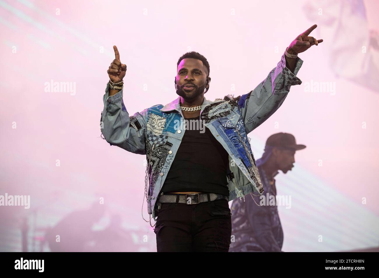 Jason Darulo beim Super Bloom Festival im Olympiapark, München 3.09. ...