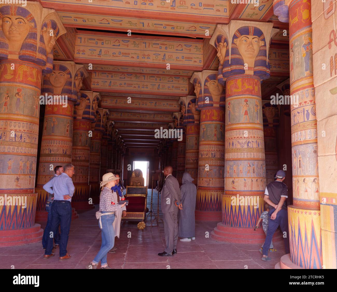 Cleopatras throne hall hi-res stock photography and images - Alamy