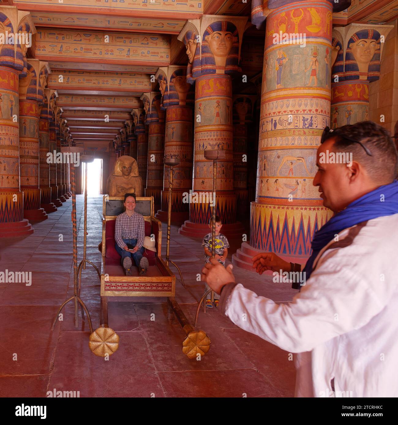 Cleopatras throne hall hi-res stock photography and images - Alamy