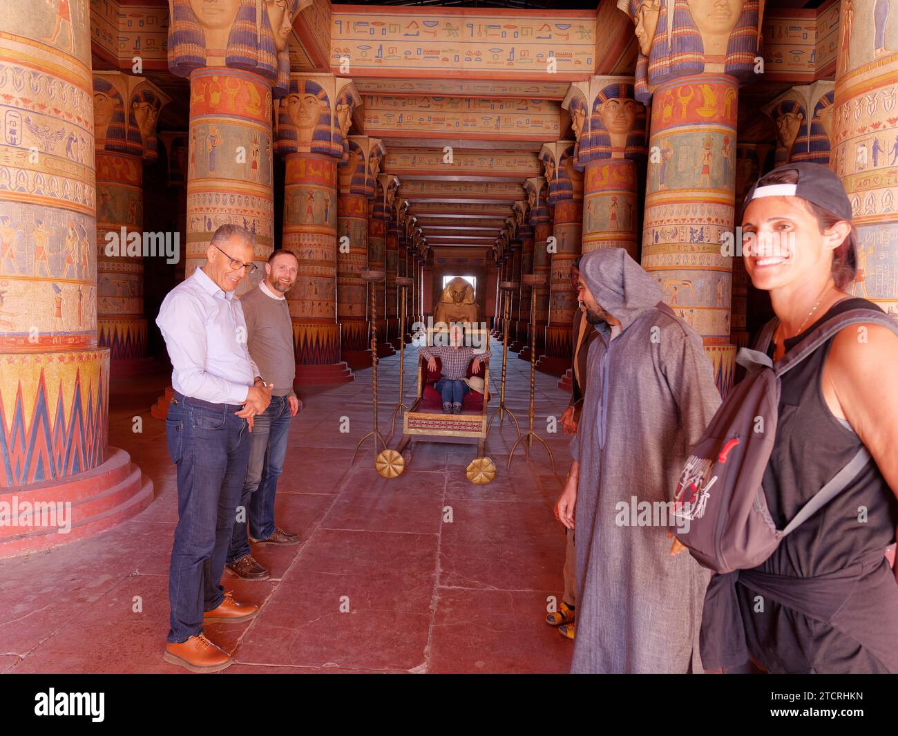 Cleopatras throne hall hi-res stock photography and images - Alamy