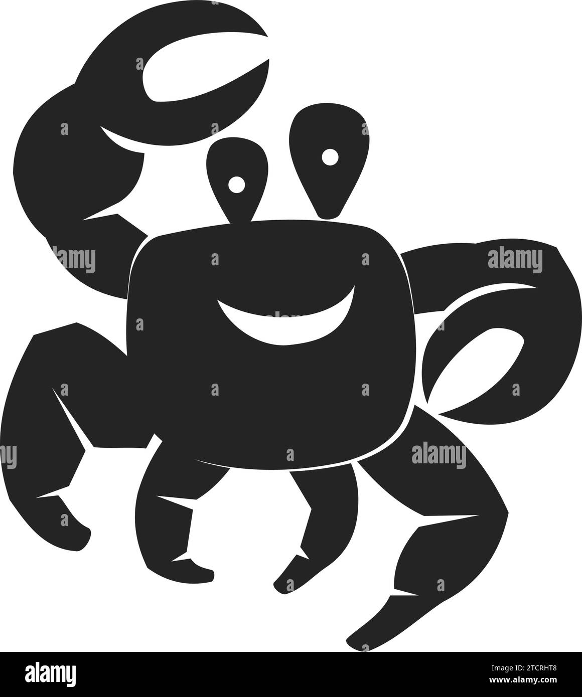 Crab Logo template Isolated. Brand Identity. Icon Abstract Vector ...
