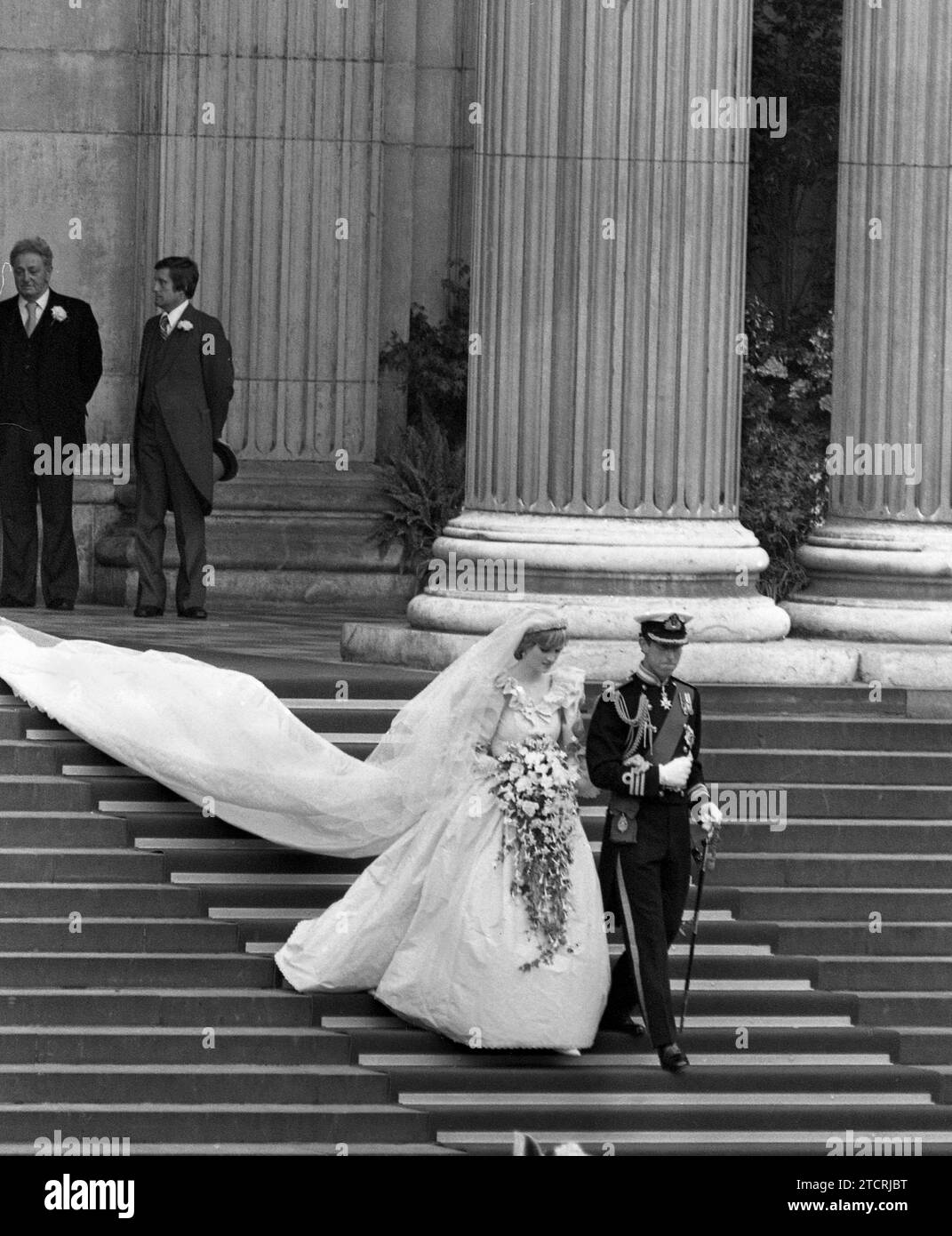 The wedding of Prince Charles and Lady Diana Spencer on Wednesday, 29 ...