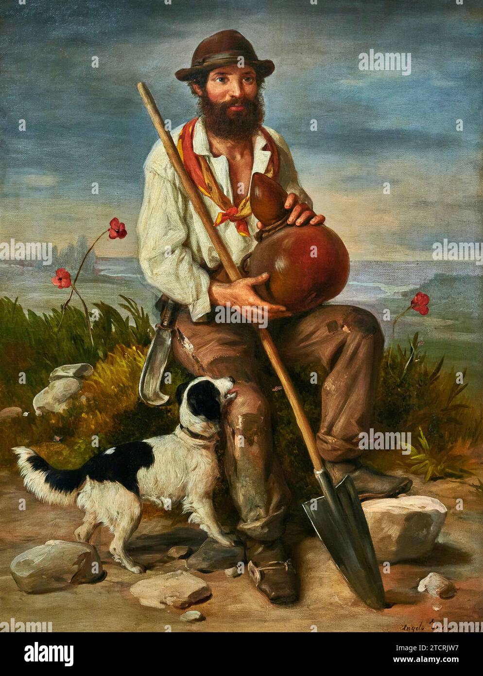 Cane seduto hi-res stock photography and images - Alamy