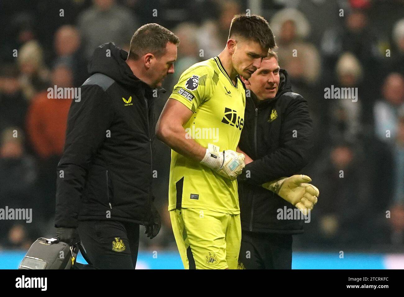 File photo dated 02-12-2023 of Newcastle United goalkeeper Nick Pope ...